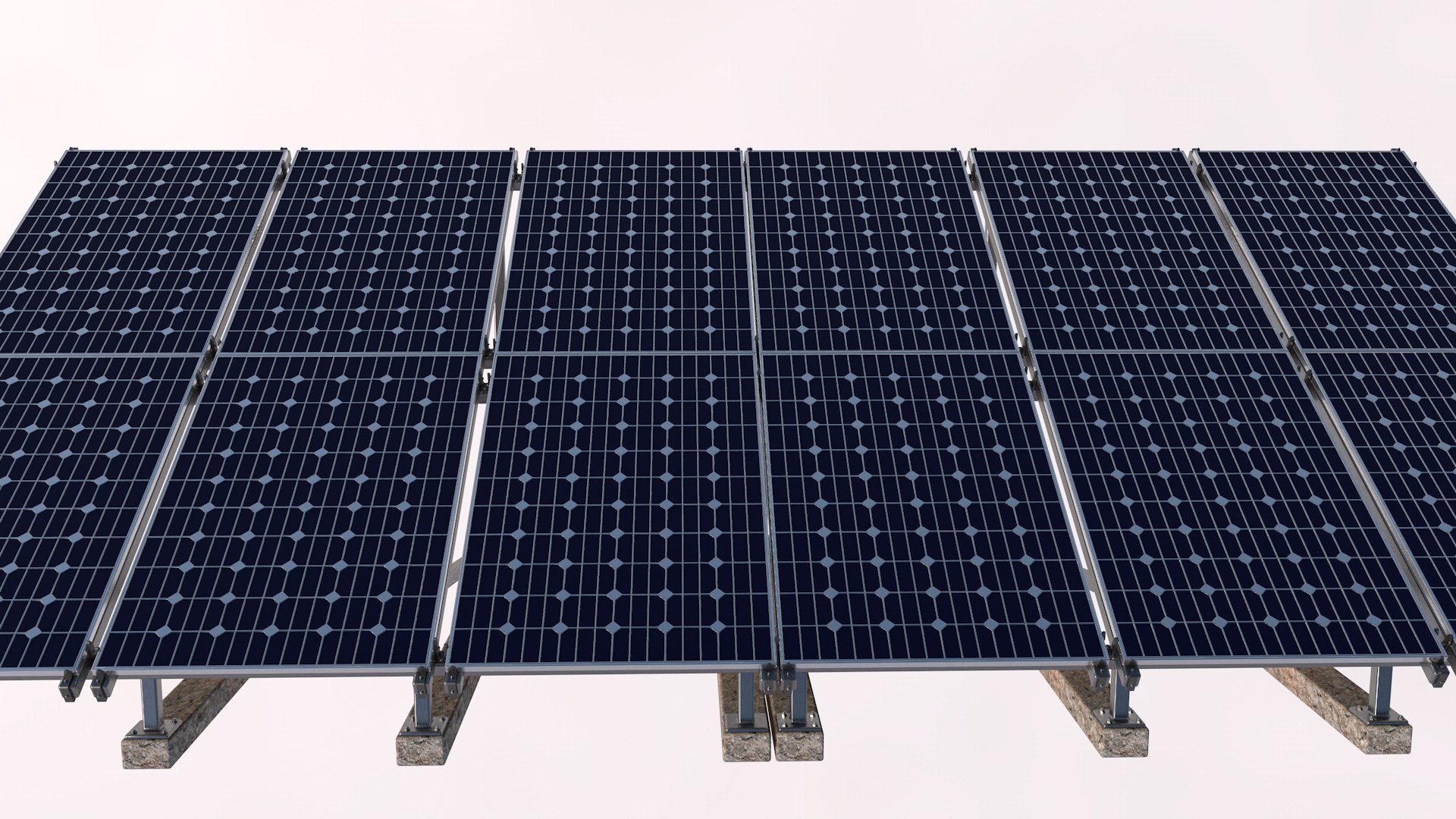 3D Model Solar Panels 2 - TurboSquid 1793674