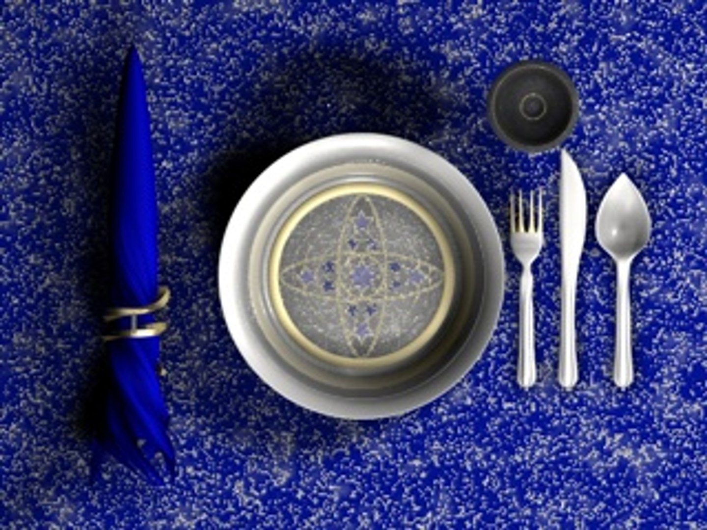Celestial Place Setting 3ds