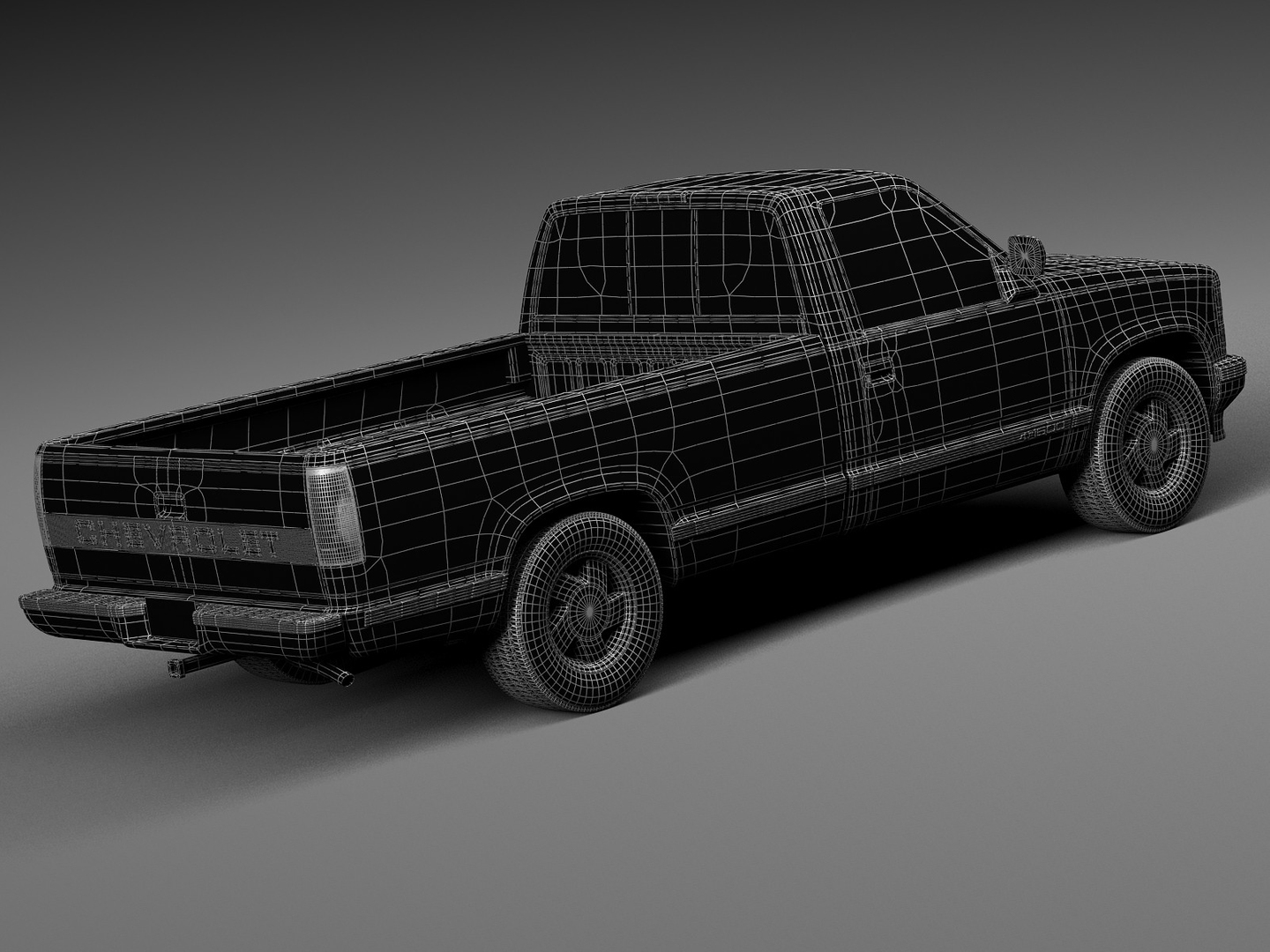 1988 1999 chevrolet 3d model