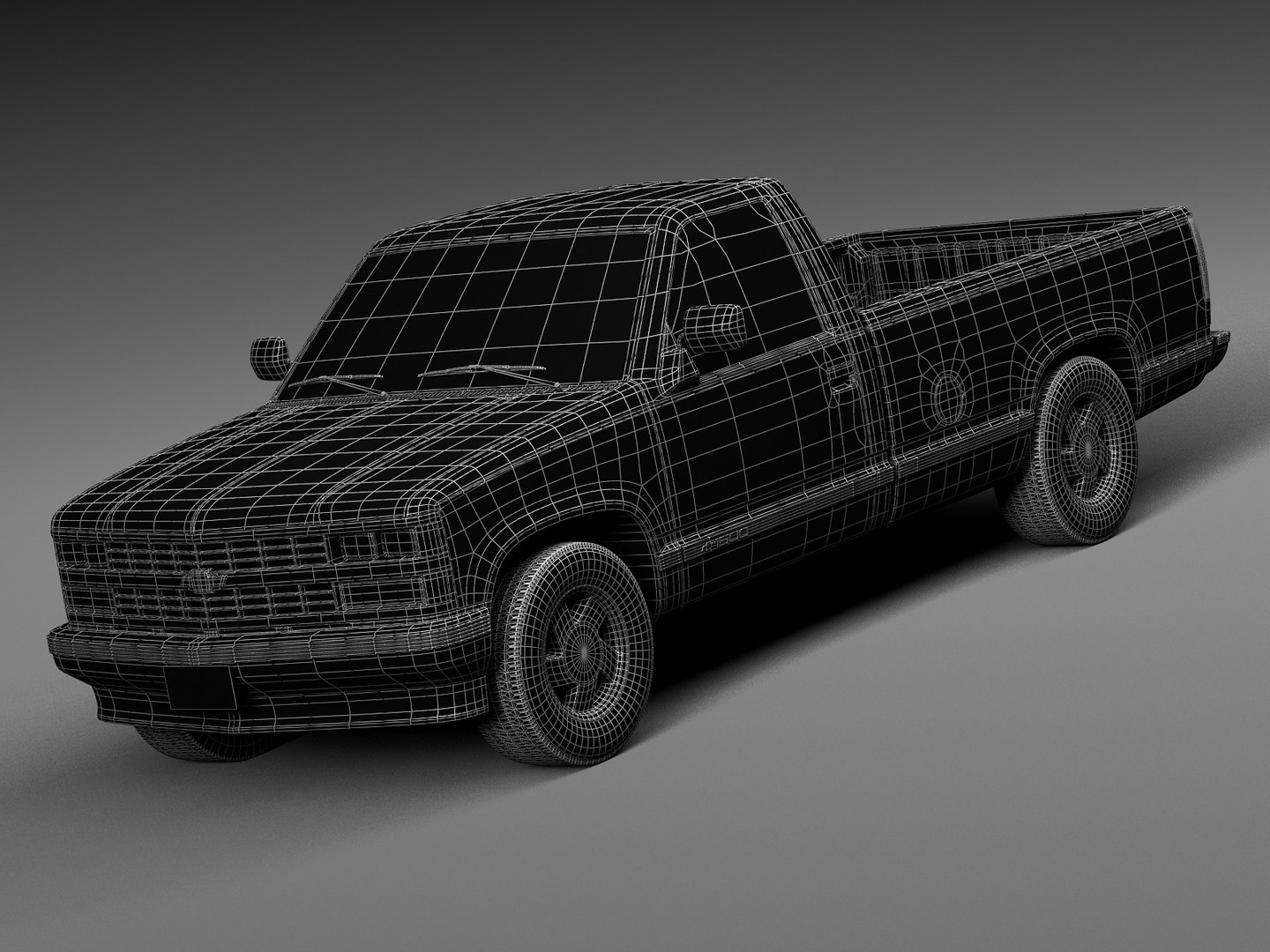 1988 1999 chevrolet 3d model
