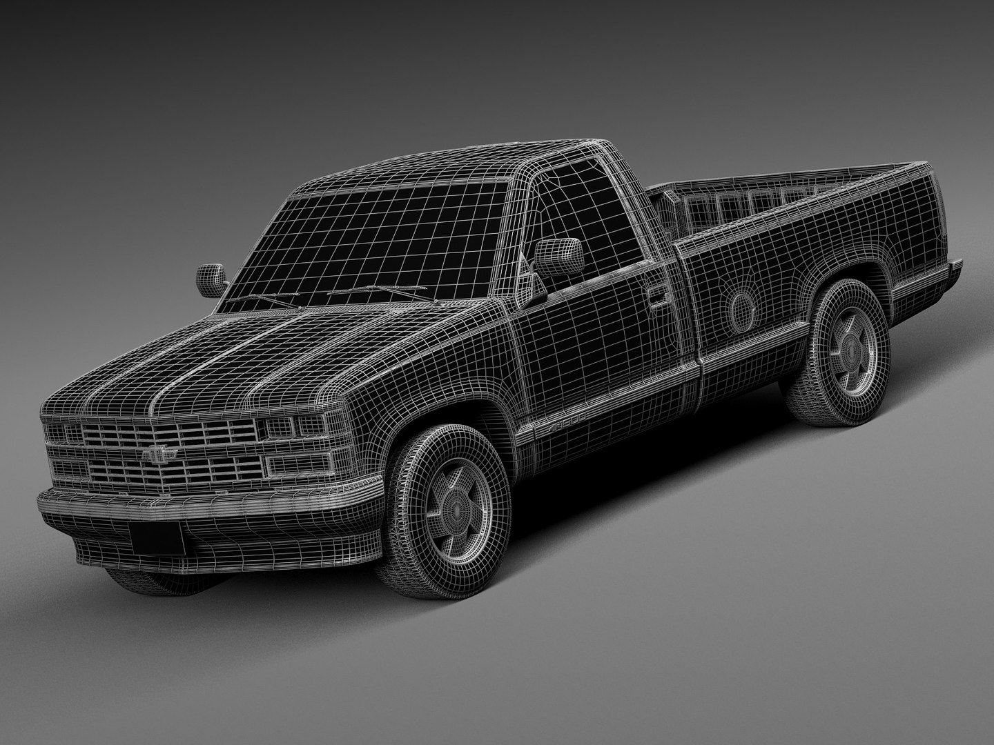 1988 1999 chevrolet 3d model