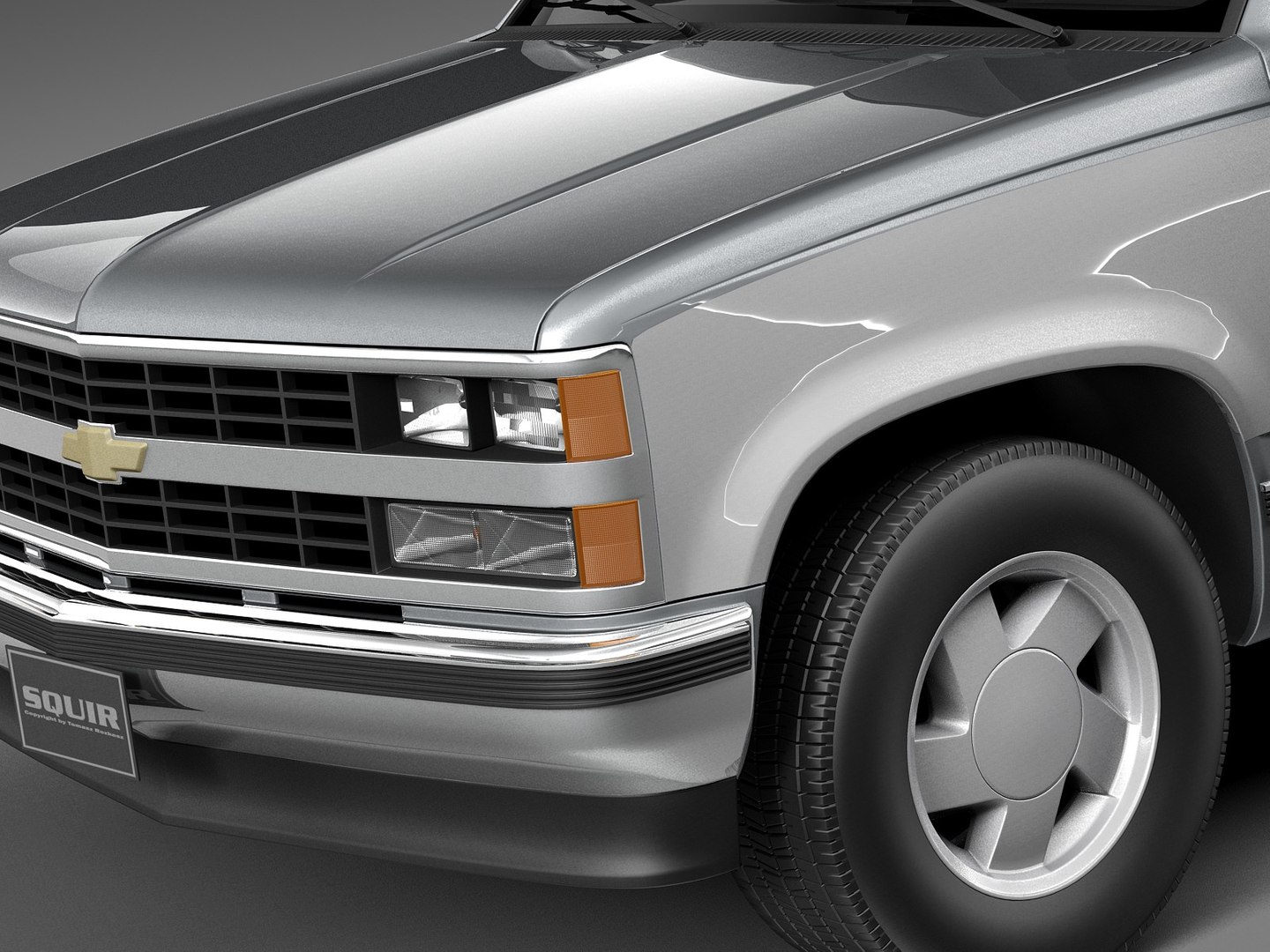 1988 1999 chevrolet 3d model