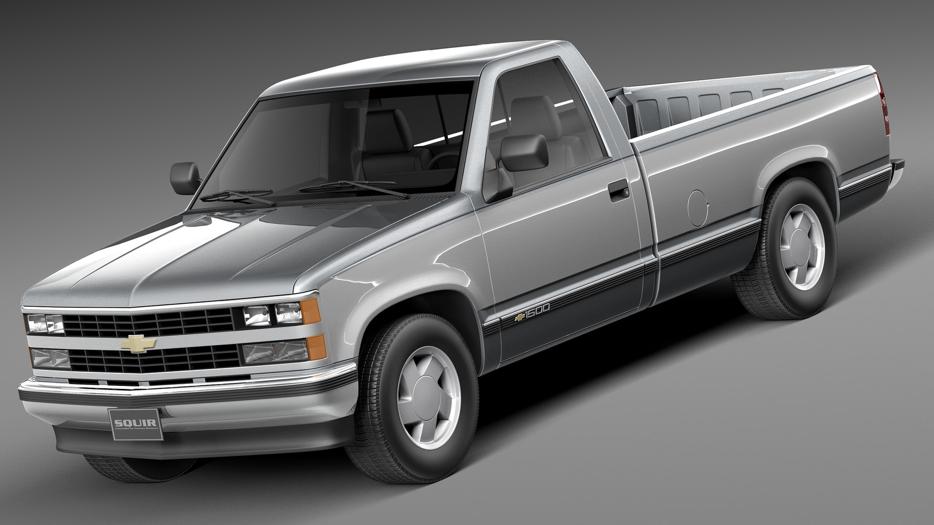 1988 1999 Chevrolet 3d Model