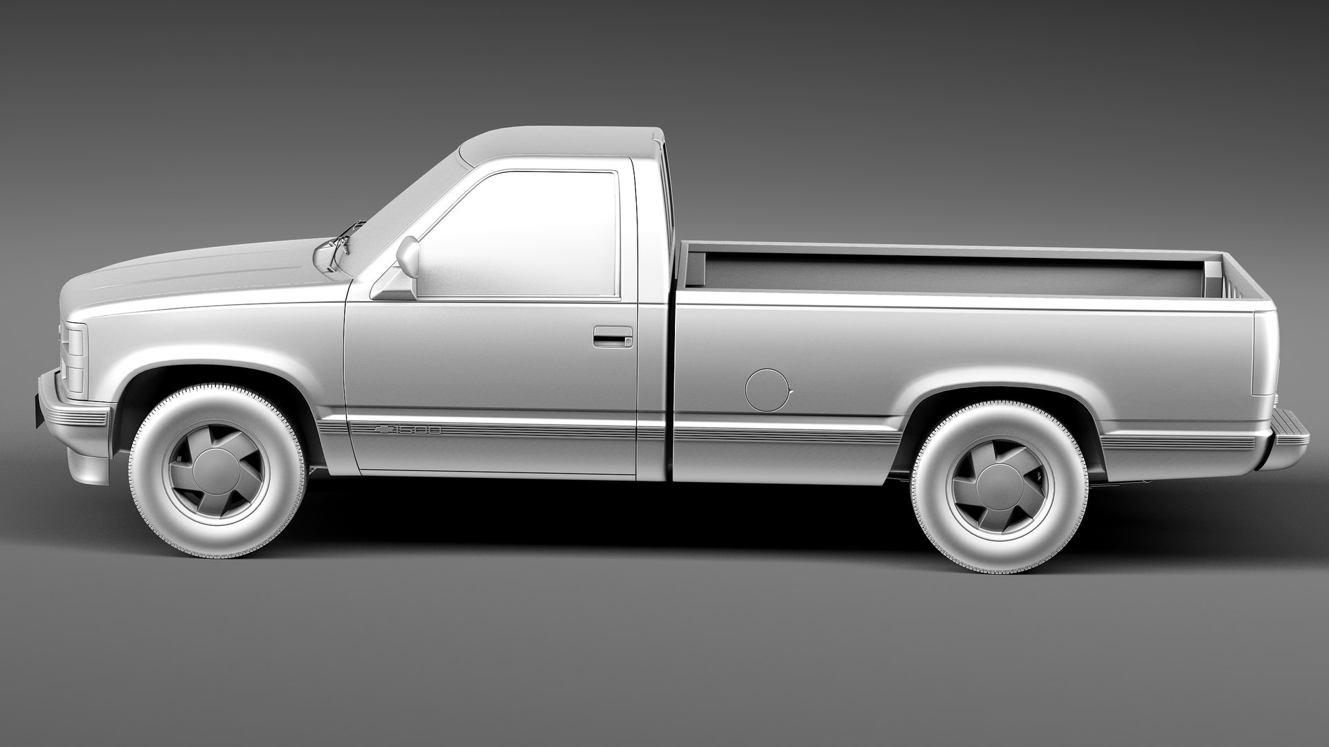 1988 1999 Chevrolet 3d Model