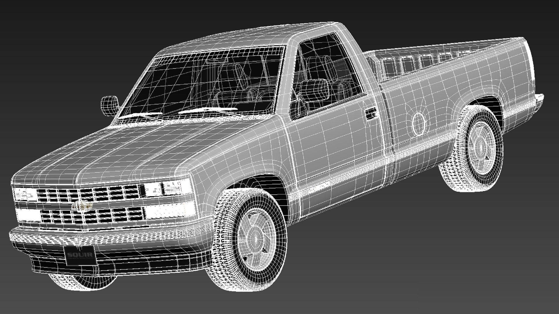1988 1999 Chevrolet 3d Model