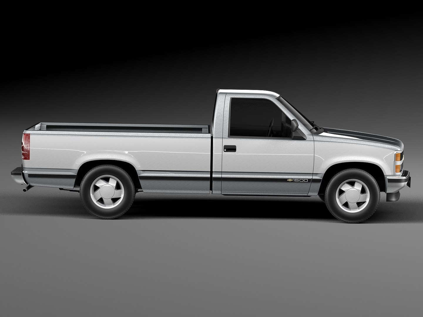 1988 1999 chevrolet 3d model