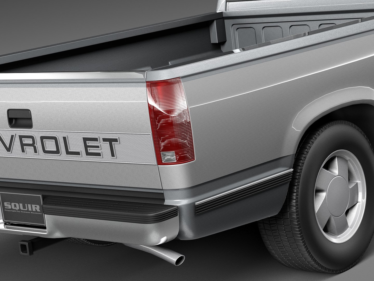 1988 1999 chevrolet 3d model