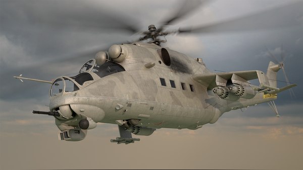 Mil Mi-24 3D Models for Download | TurboSquid