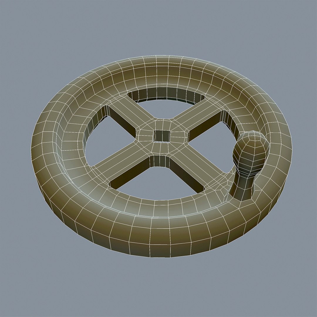 3d Model Crank Wheel