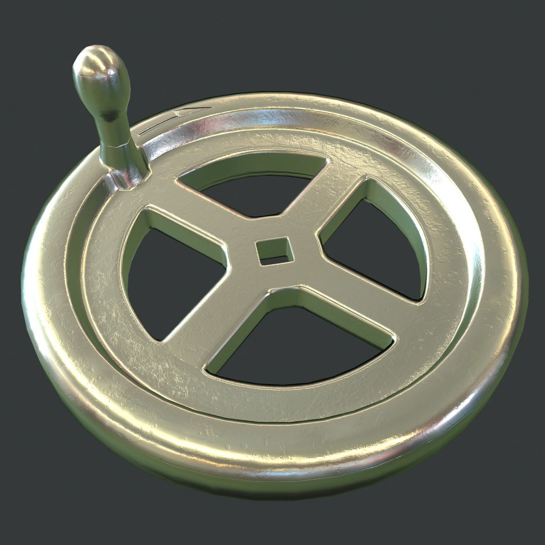 3d Model Crank Wheel