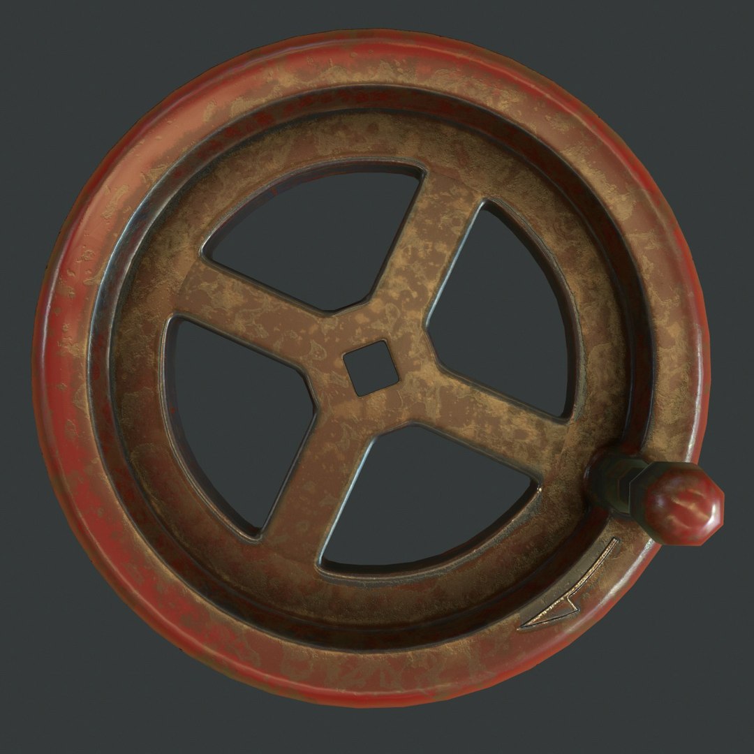 3d Model Crank Wheel