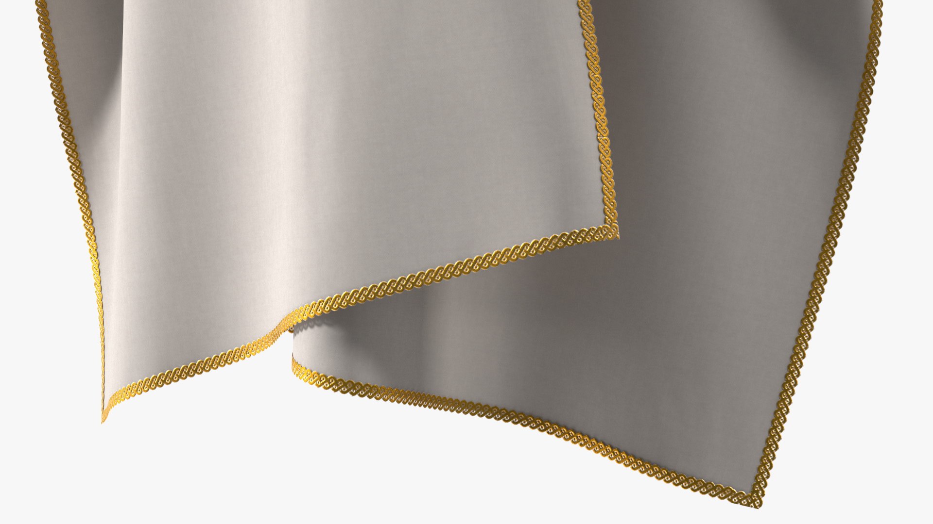 Humeral Veil With Clasp 3D Model - TurboSquid 1860938