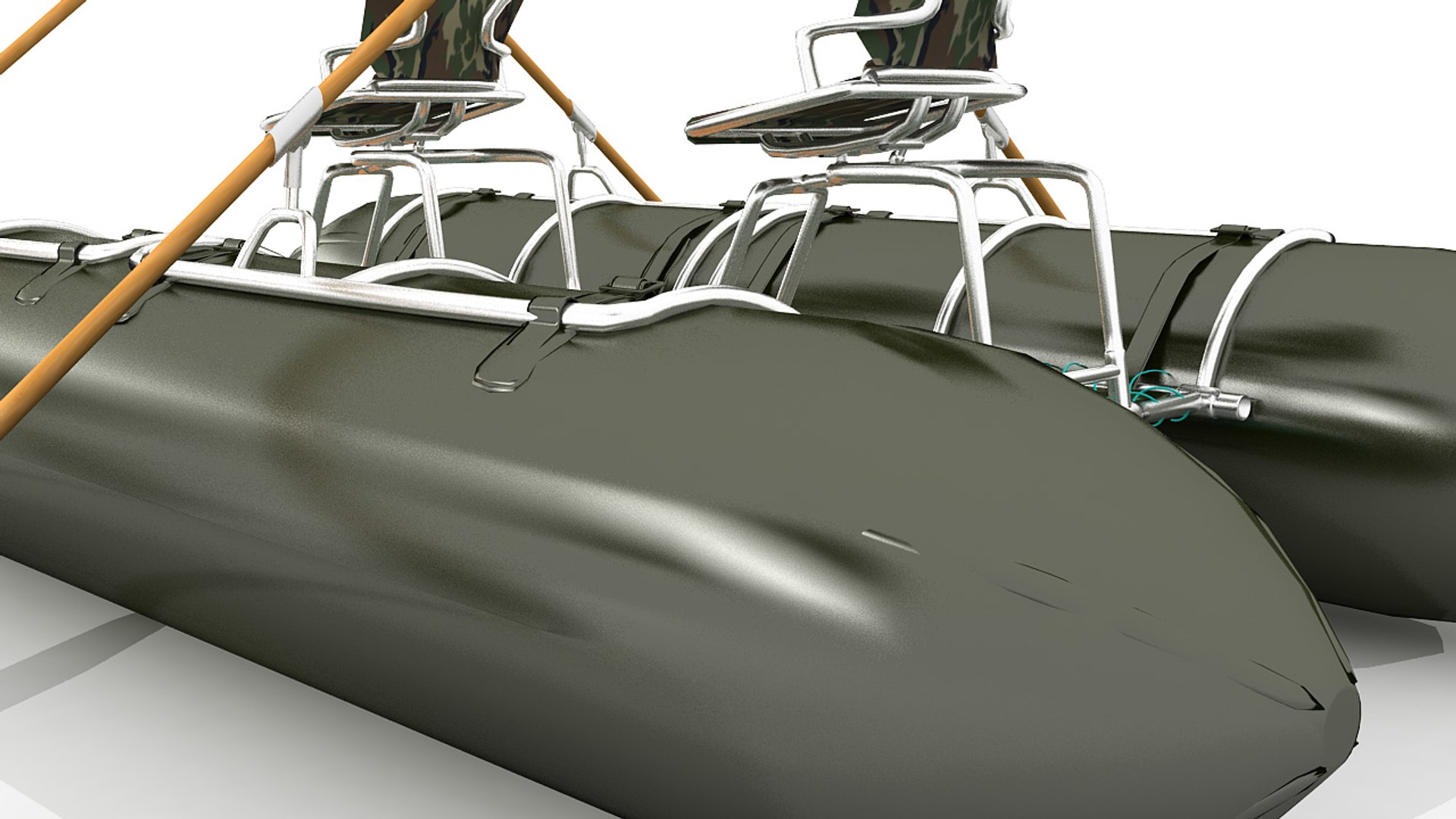 Catamaran Two Seets 3D Model - TurboSquid 1794657