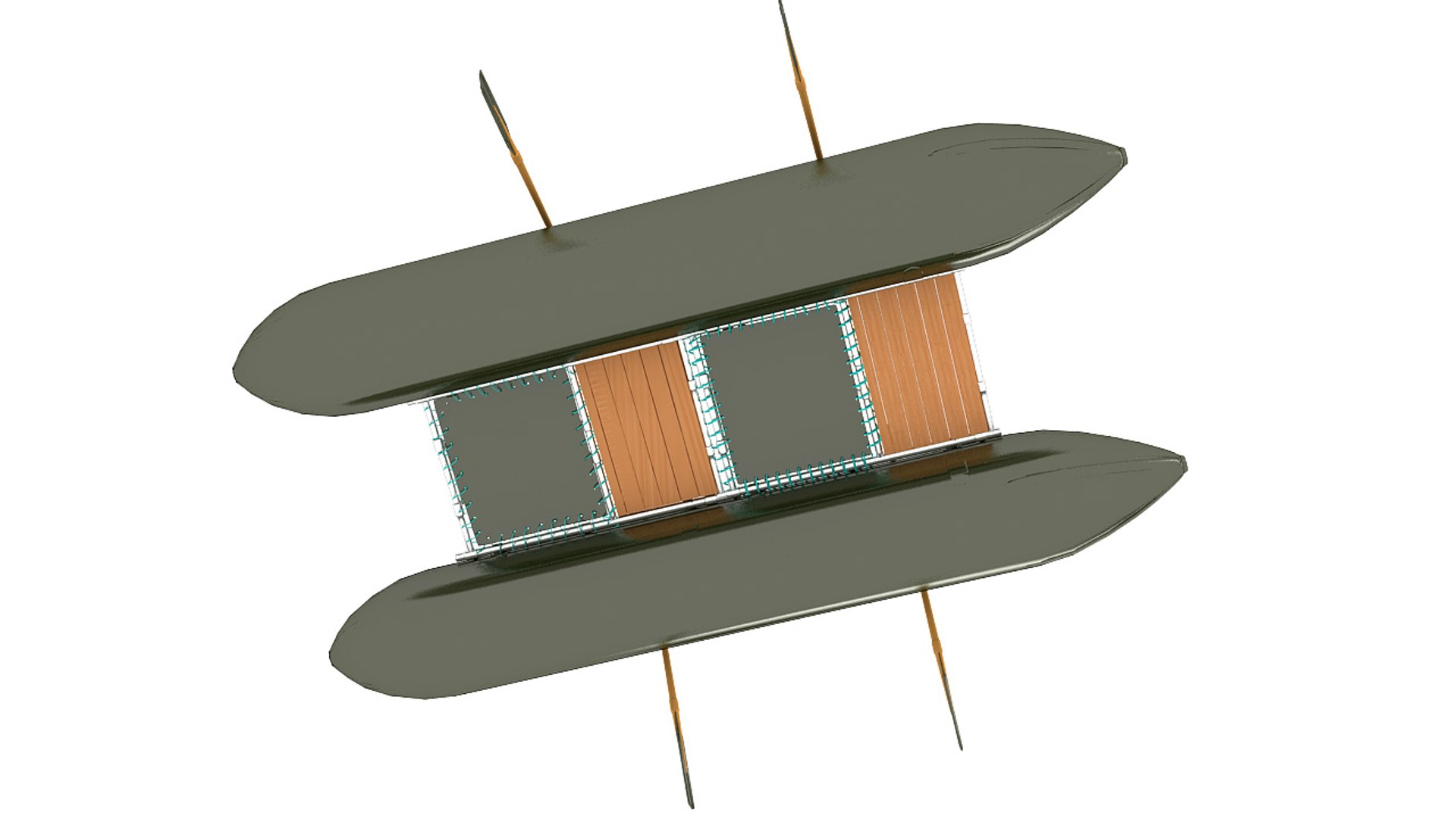 Catamaran Two Seets 3D Model - TurboSquid 1794657