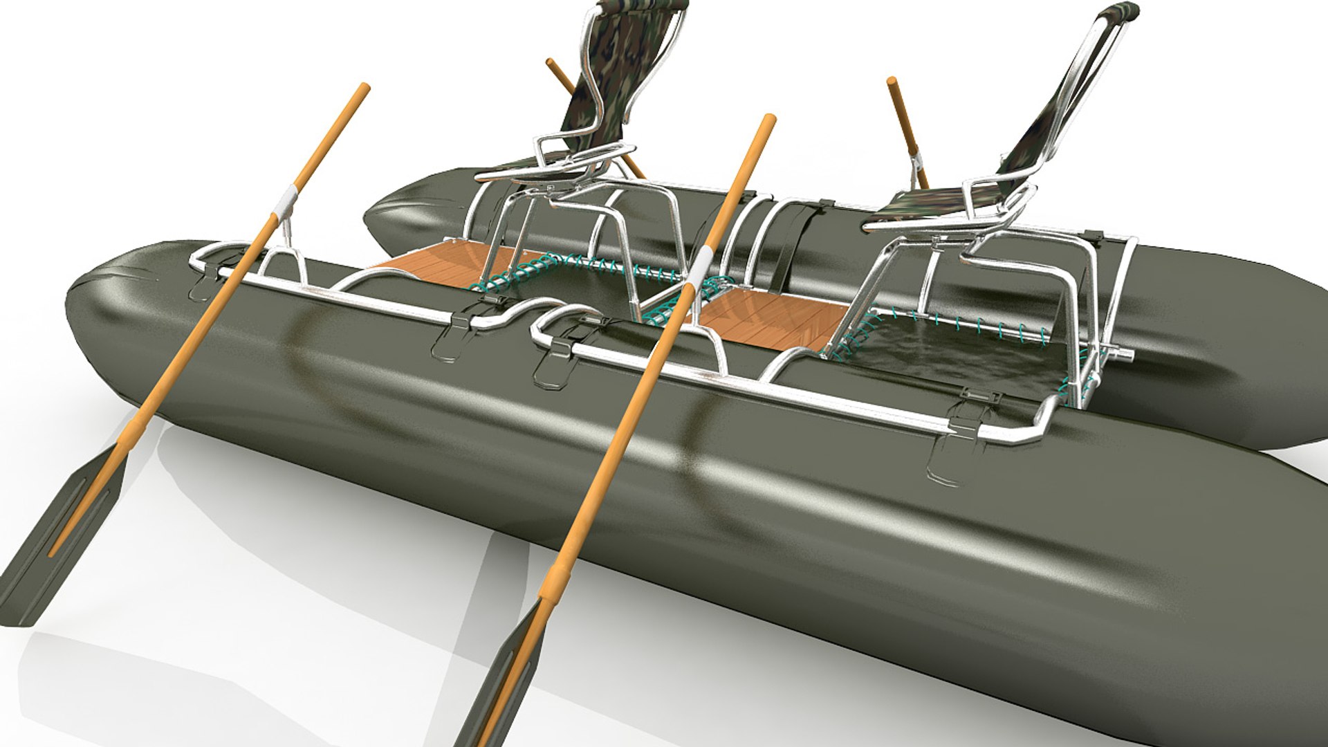 Catamaran Two Seets 3D Model - TurboSquid 1794657