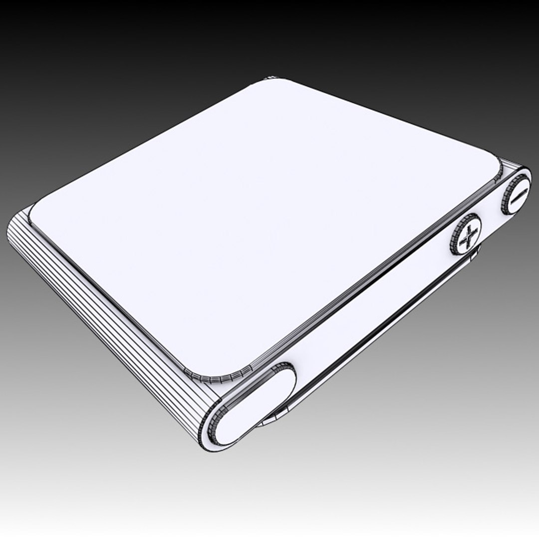 6th Generation Ipod Nano 3D Model - TurboSquid 1301075