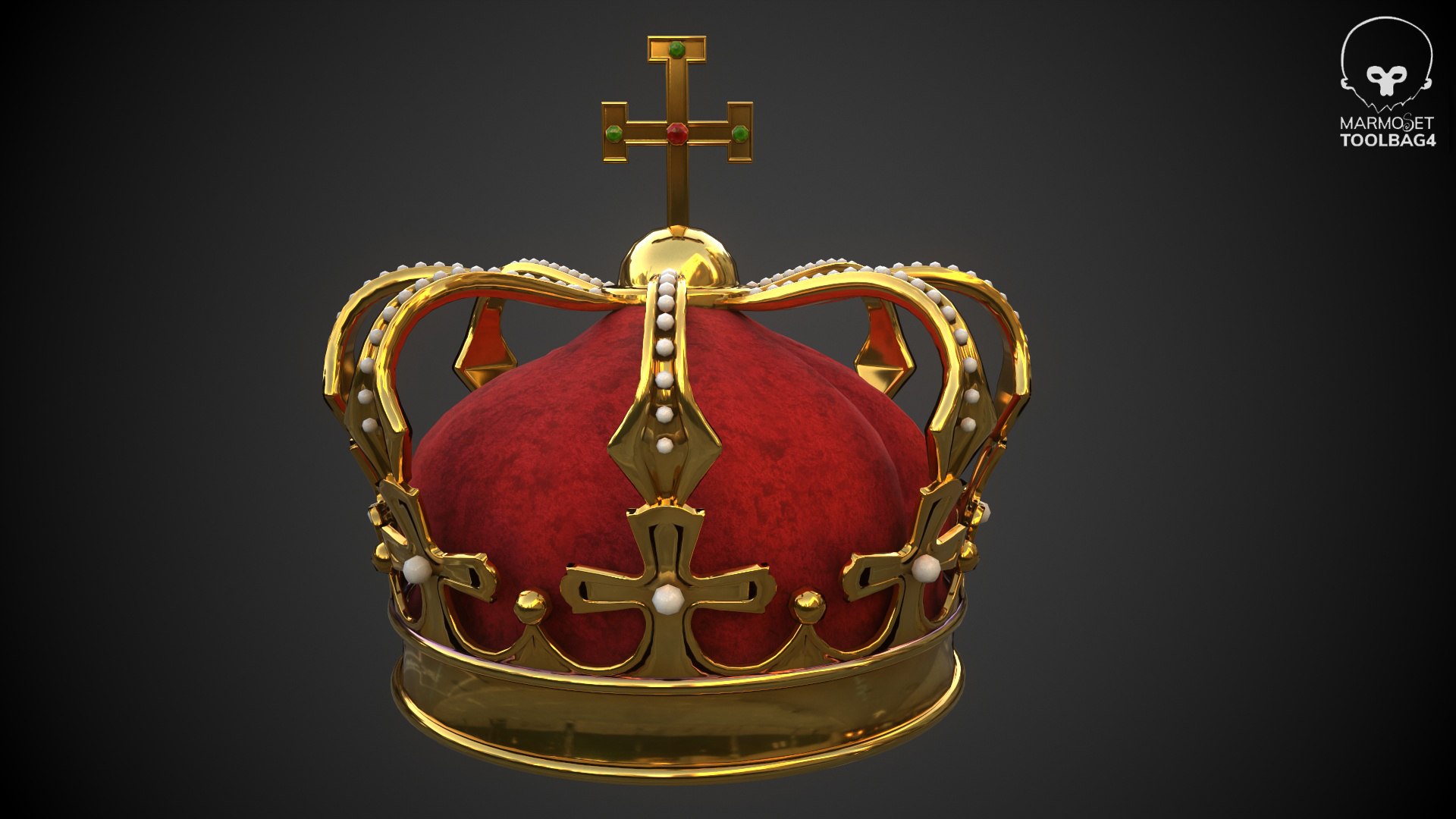 3D Model Royal Crown V3 - TurboSquid 1902919