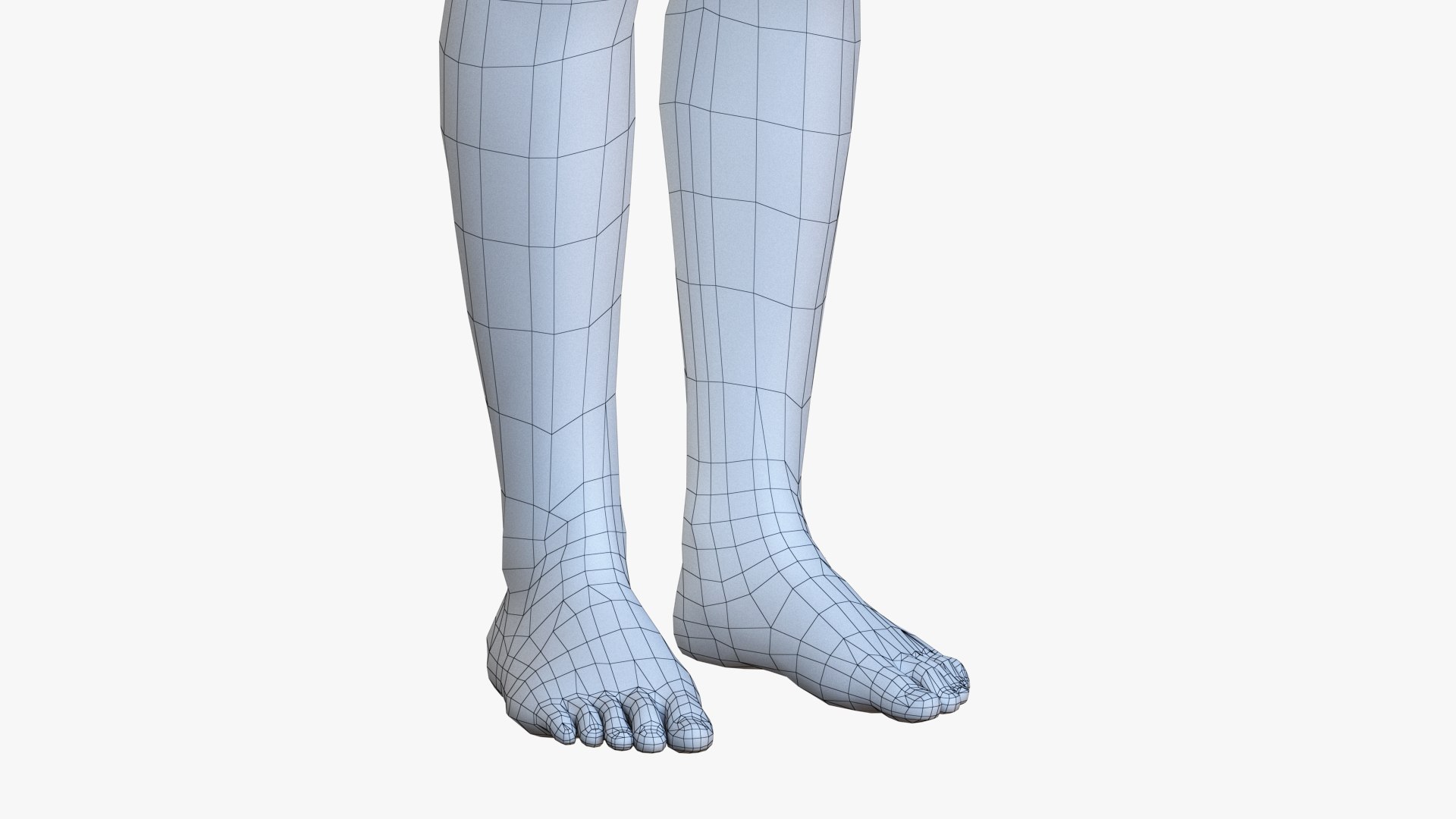 3D human body polys model - TurboSquid 1521380