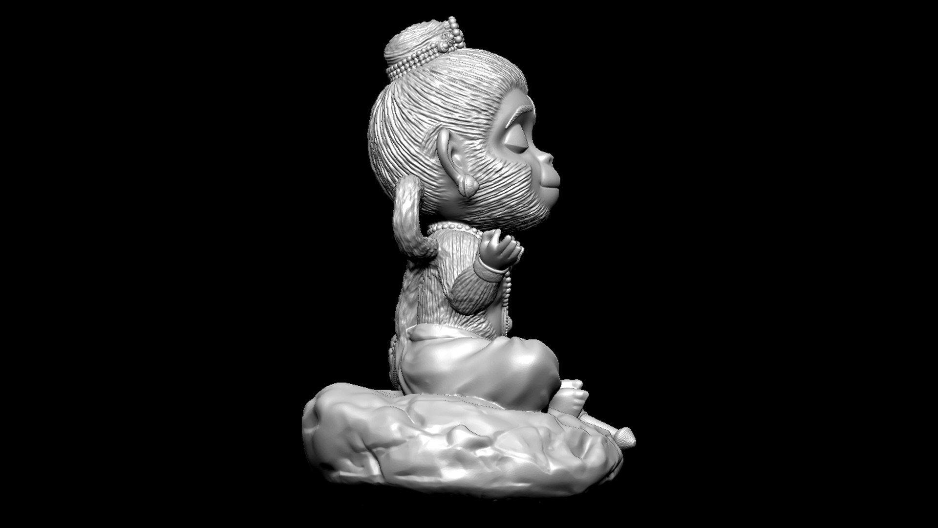 3D Hanuman Statue Ready 3d Print Stl Model Model - TurboSquid 2422740