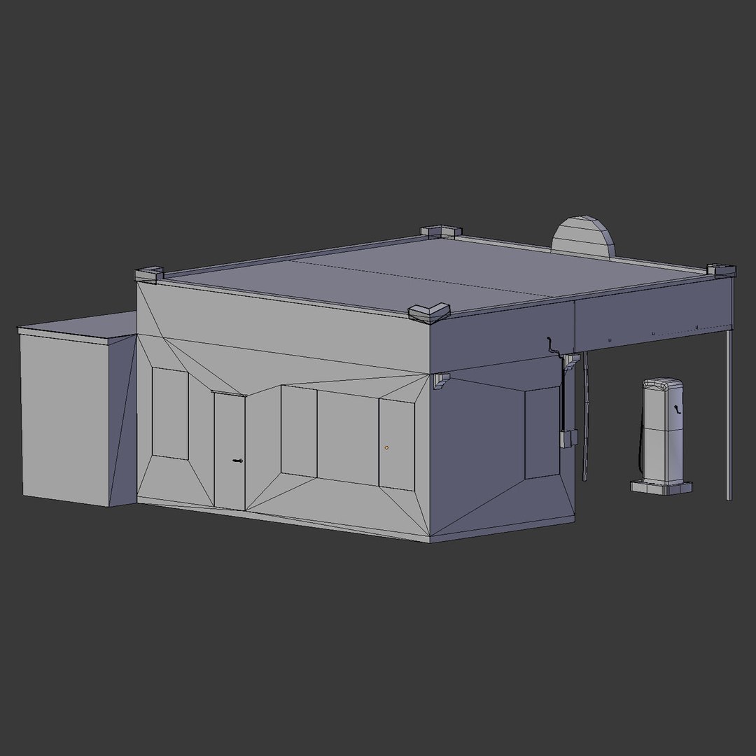 Maya Old Gas Station