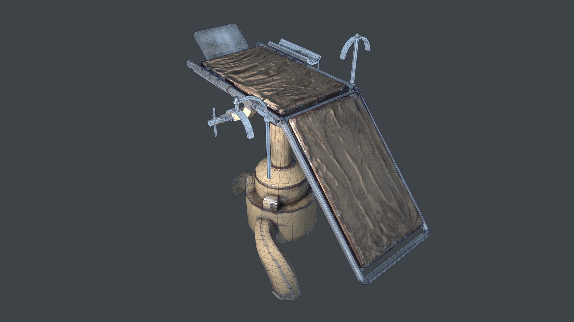 Gynecologist Chair 3D Model - TurboSquid 1165201