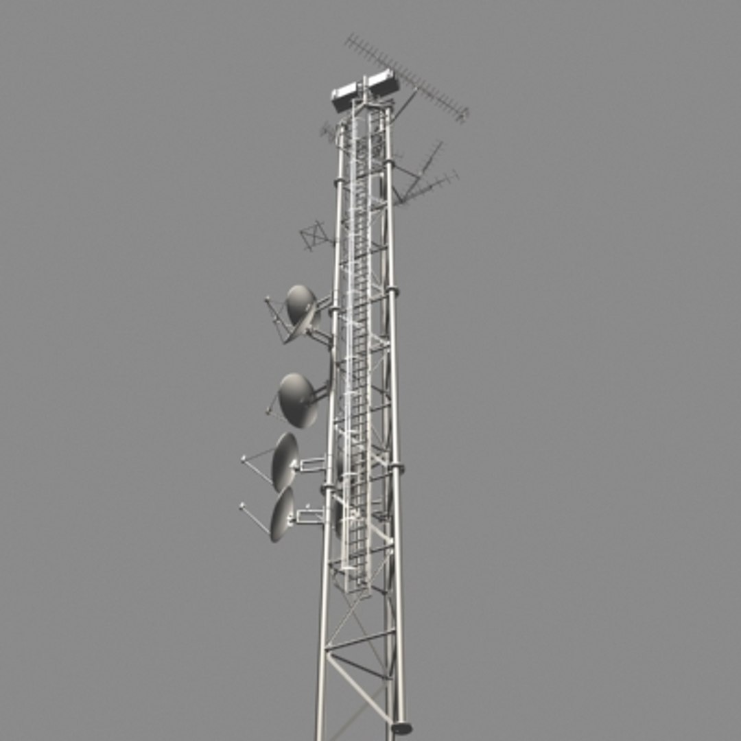 3d Broadcaster Model