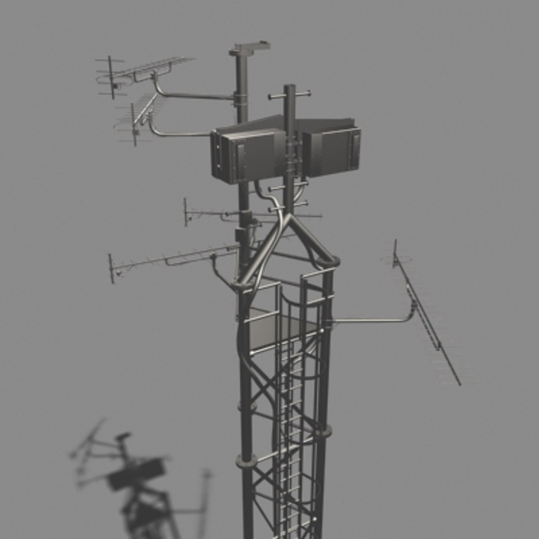 3d Broadcaster Model
