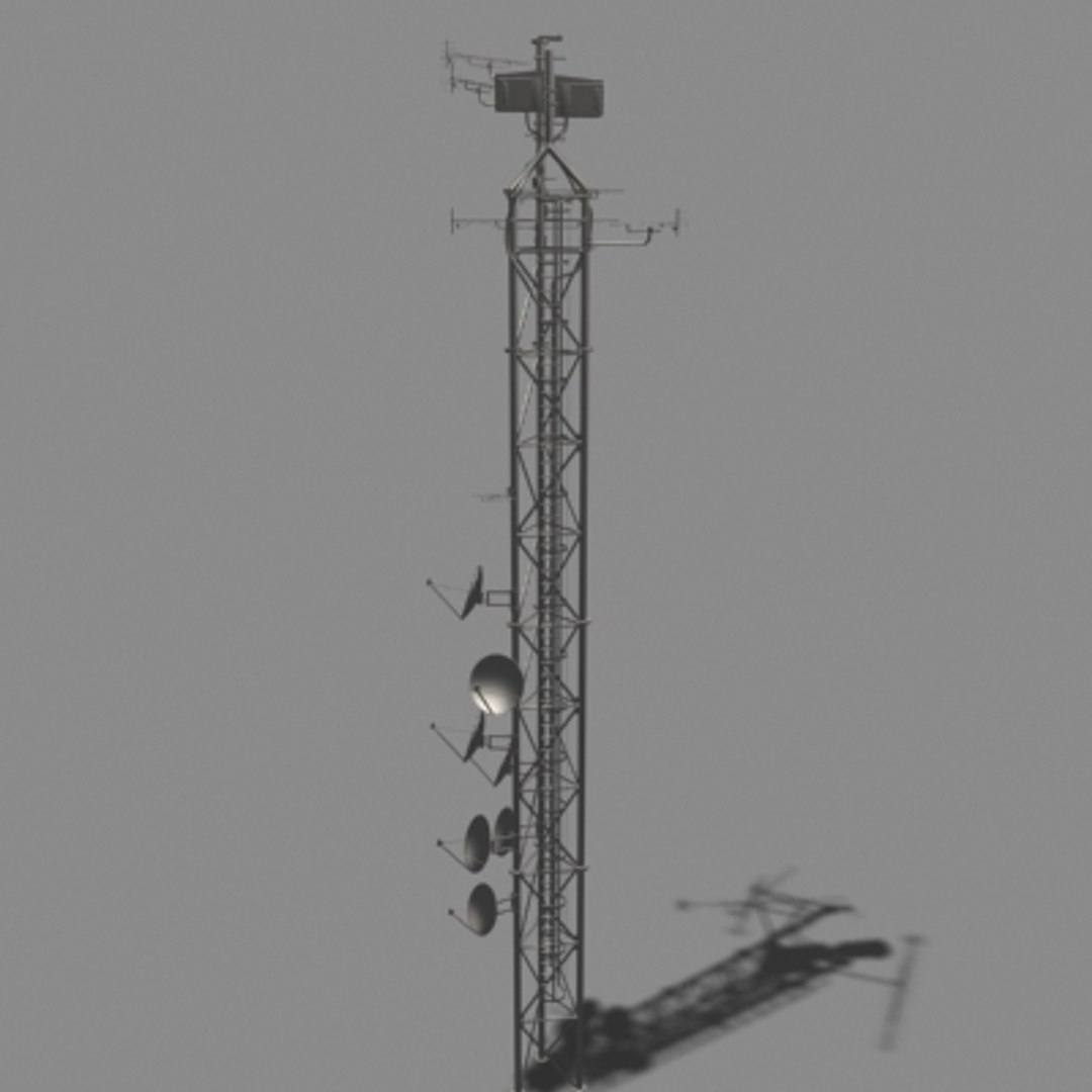 3d Broadcaster Model