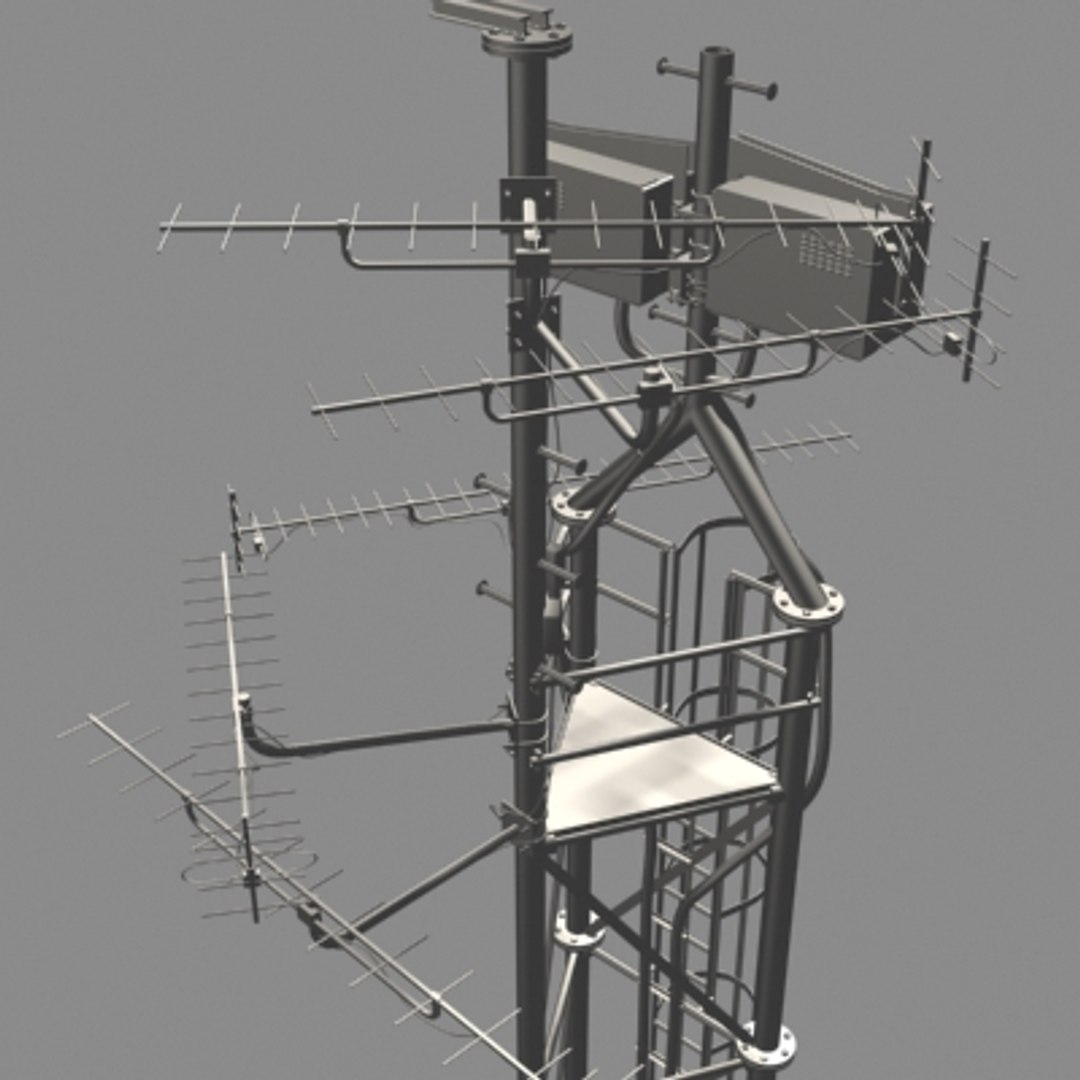 3d Broadcaster Model