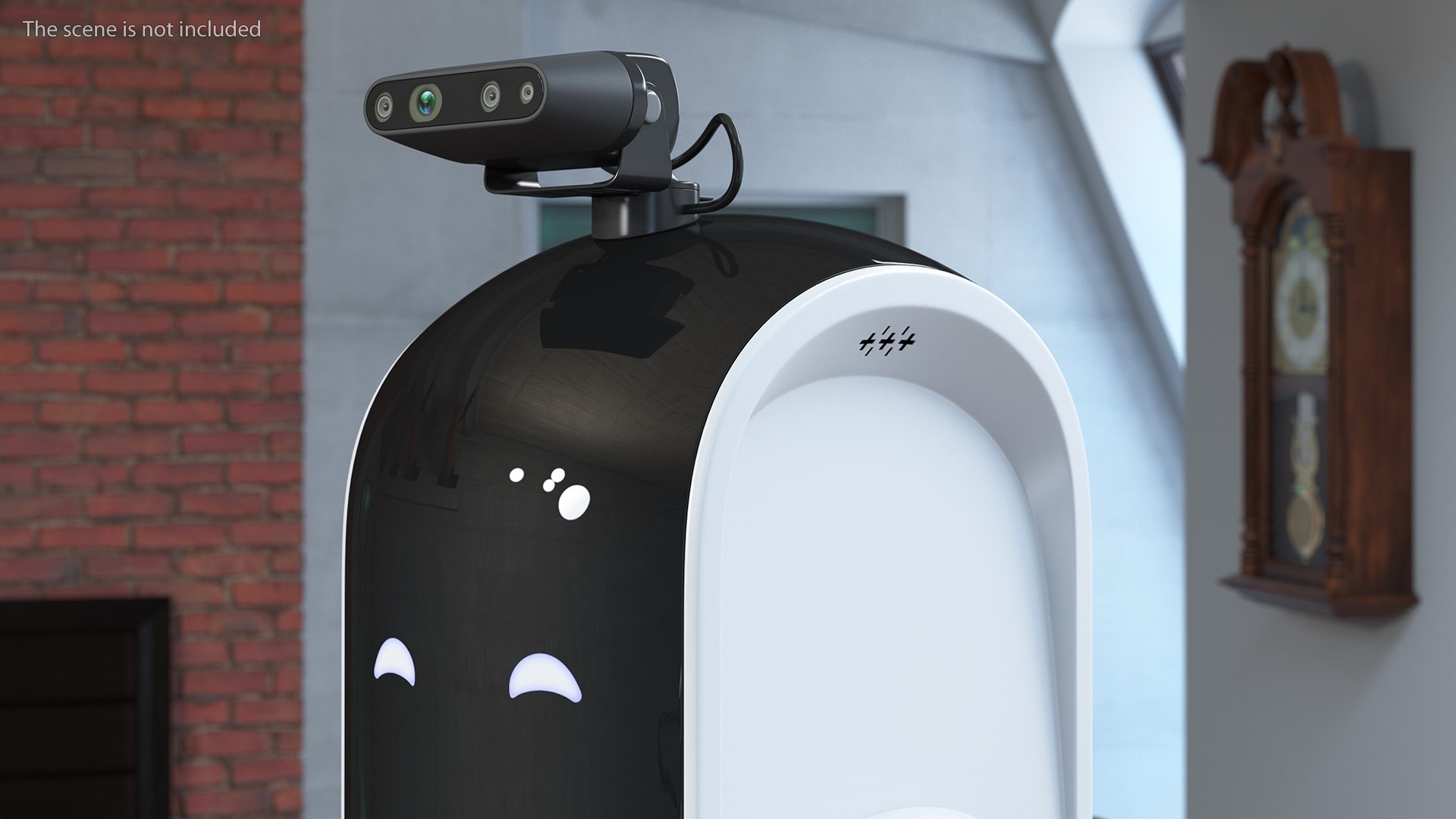 3D Samsung Bot Handy Smile Rigged For Maya - TurboSquid 1958222