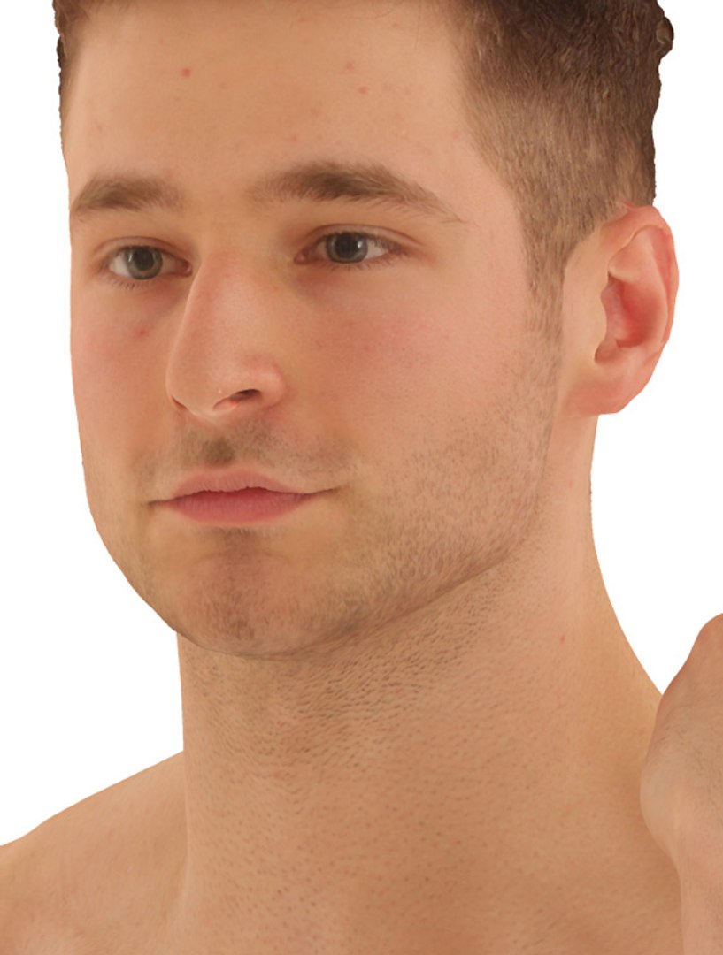 Body Scan Athletic Male 3d Obj