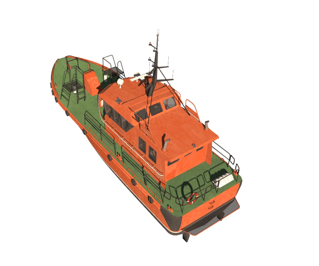 Pilot Boat 3D Model - TurboSquid 1630773