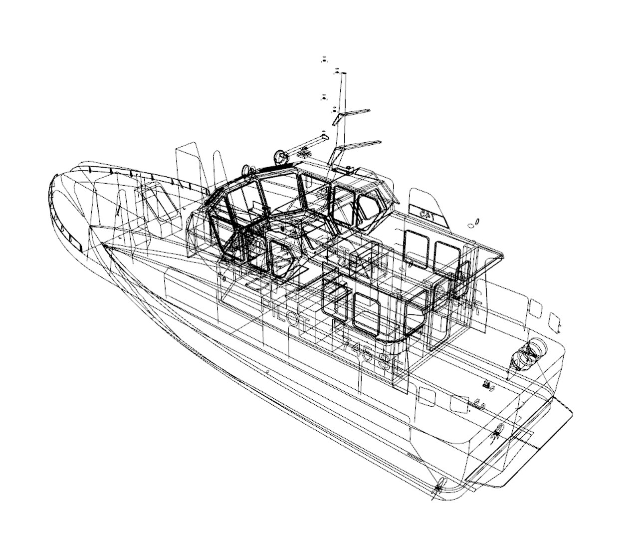 Pilot Boat 3D Model - TurboSquid 1630773