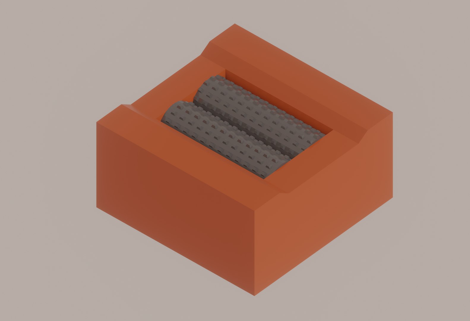 3D Double Roller Crushers Model - TurboSquid 2196495