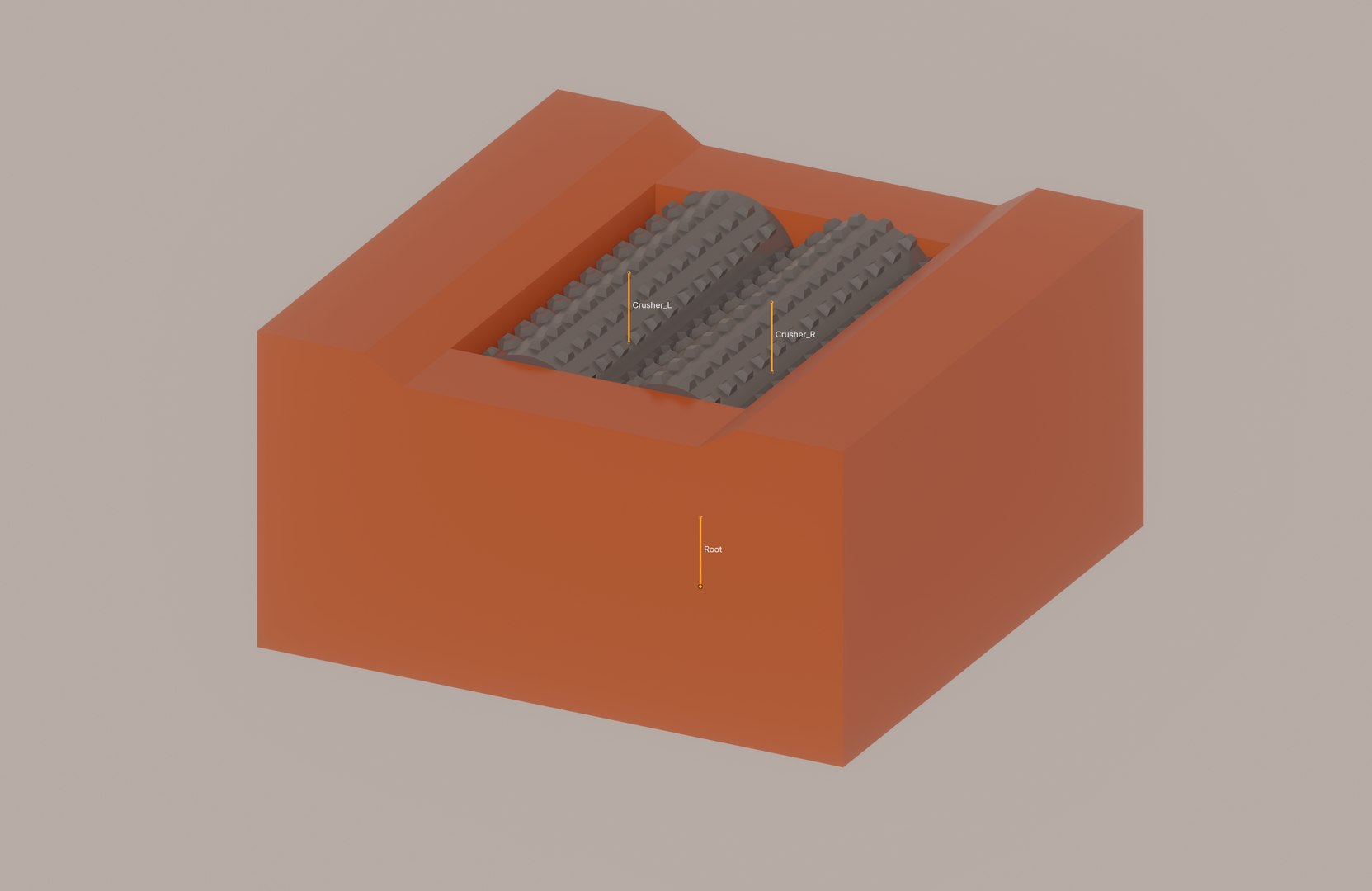 3D Double Roller Crushers Model - TurboSquid 2196495