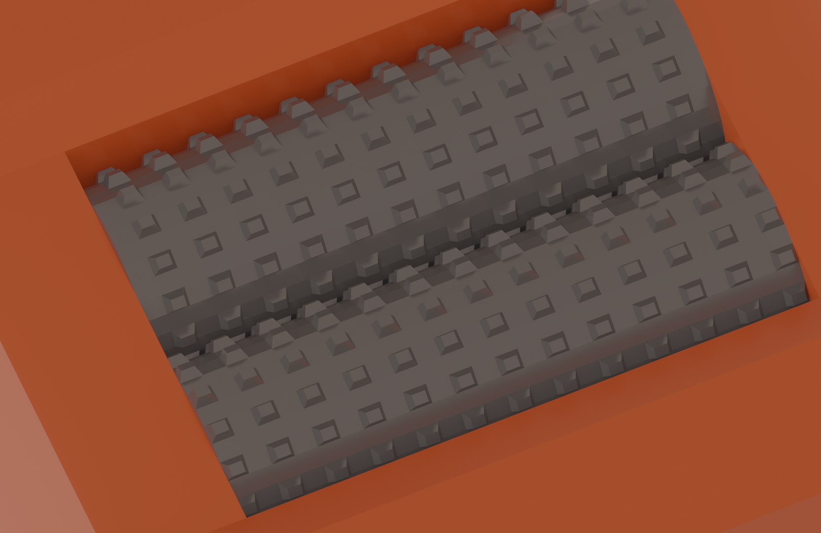 3D Double Roller Crushers Model - TurboSquid 2196495