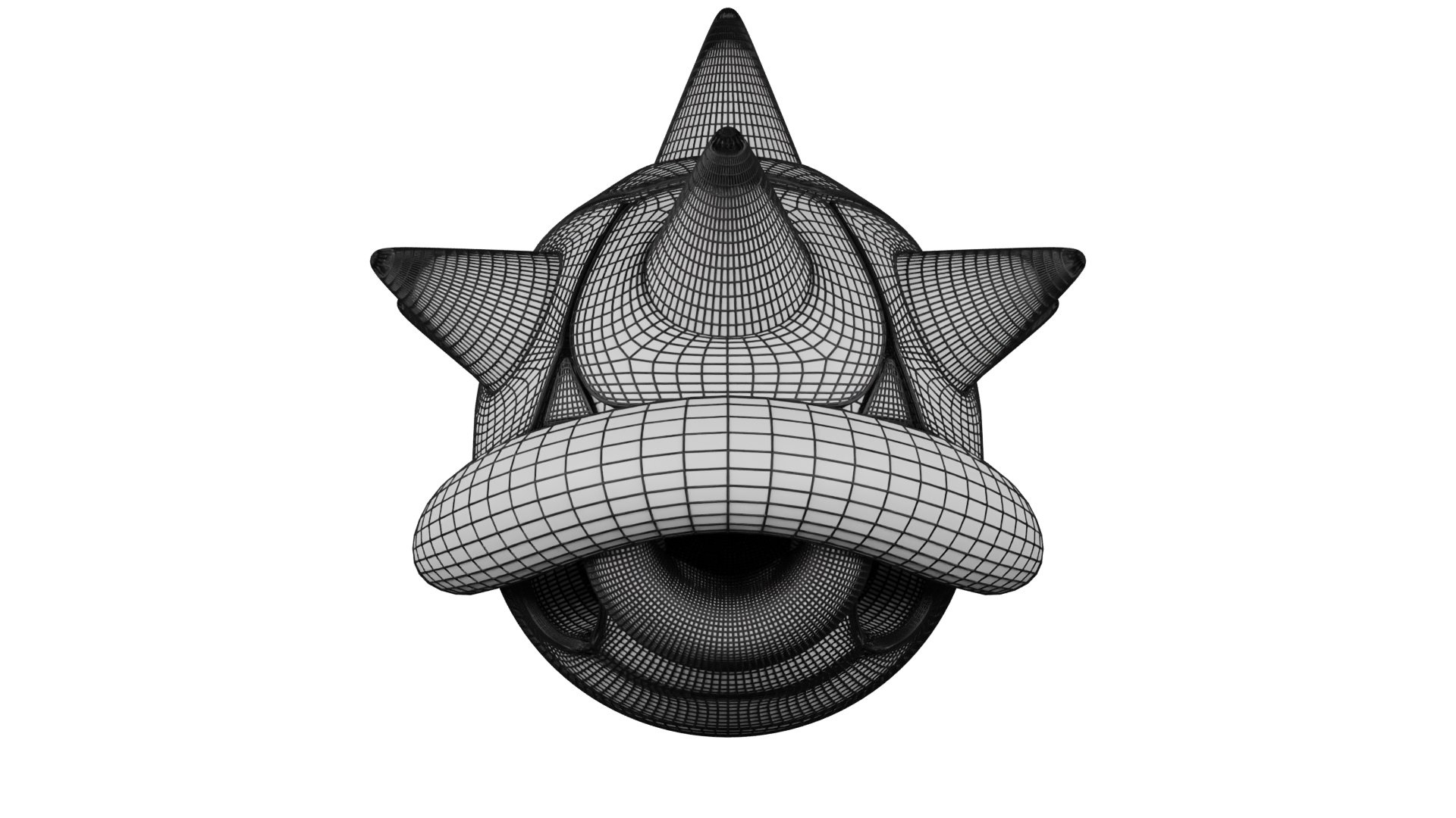 Shells and Blue shell 3D model - TurboSquid 2066268