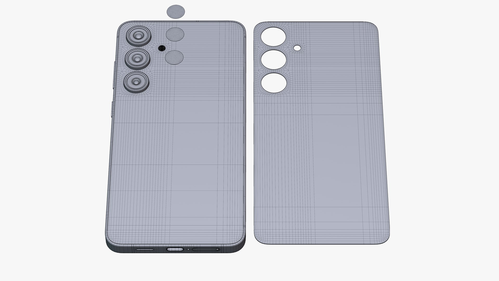 Samsung Galaxy S24 Plus Blue Model - TurboSquid 2179997