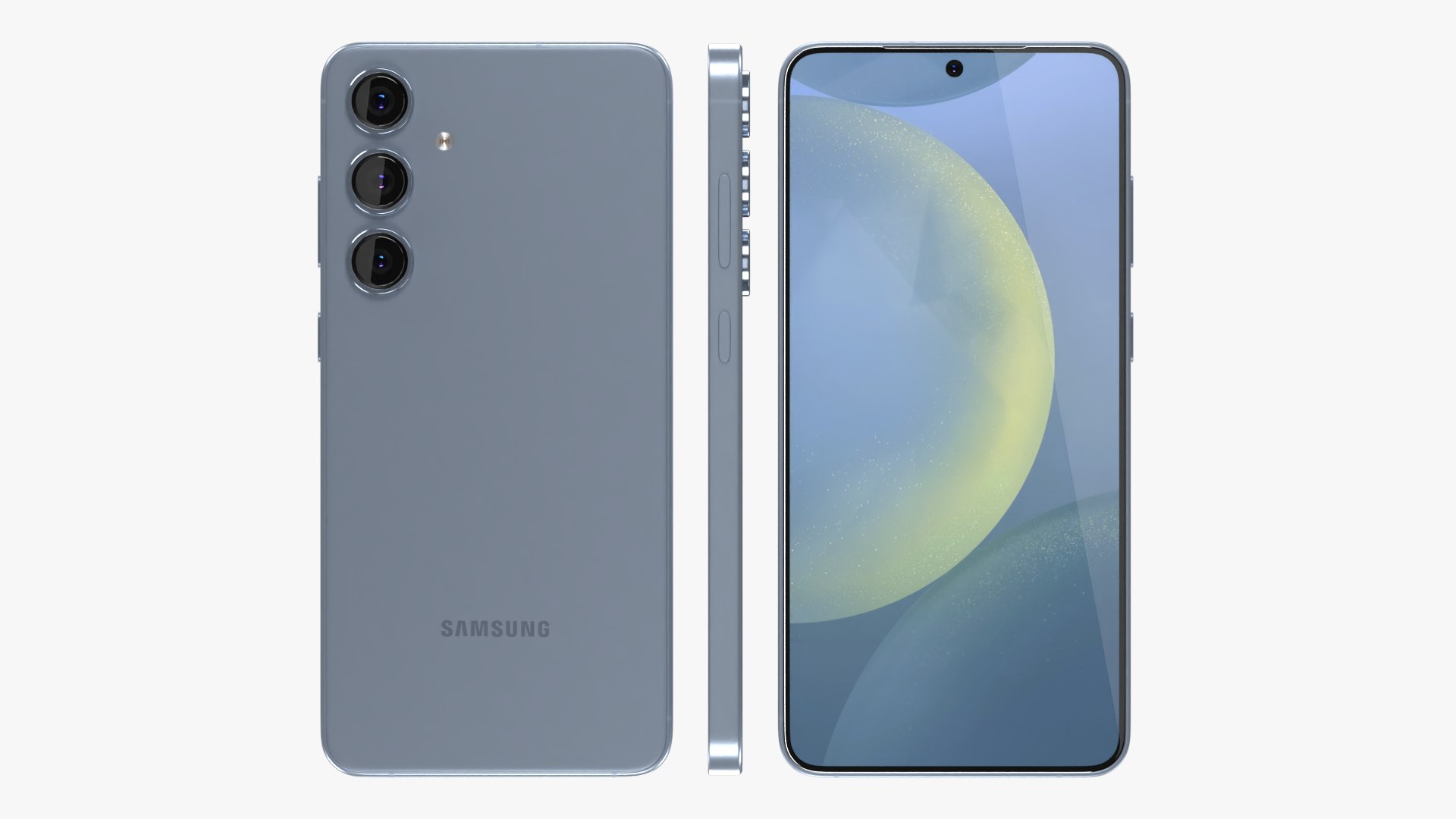 Samsung Galaxy S24 Plus Blue Model - TurboSquid 2179997