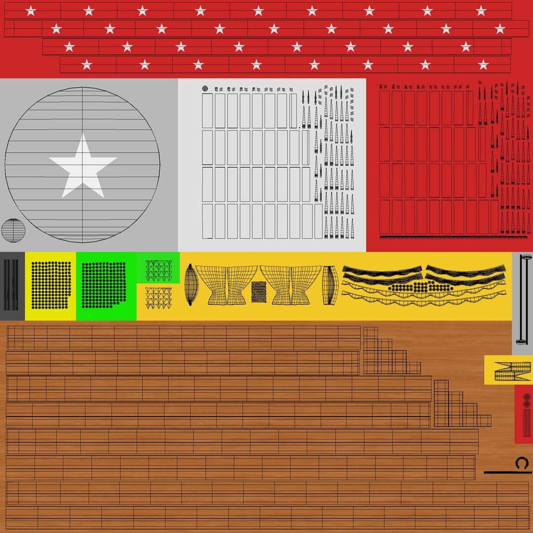 3D Model Circus Tent 05 - TurboSquid 2080401