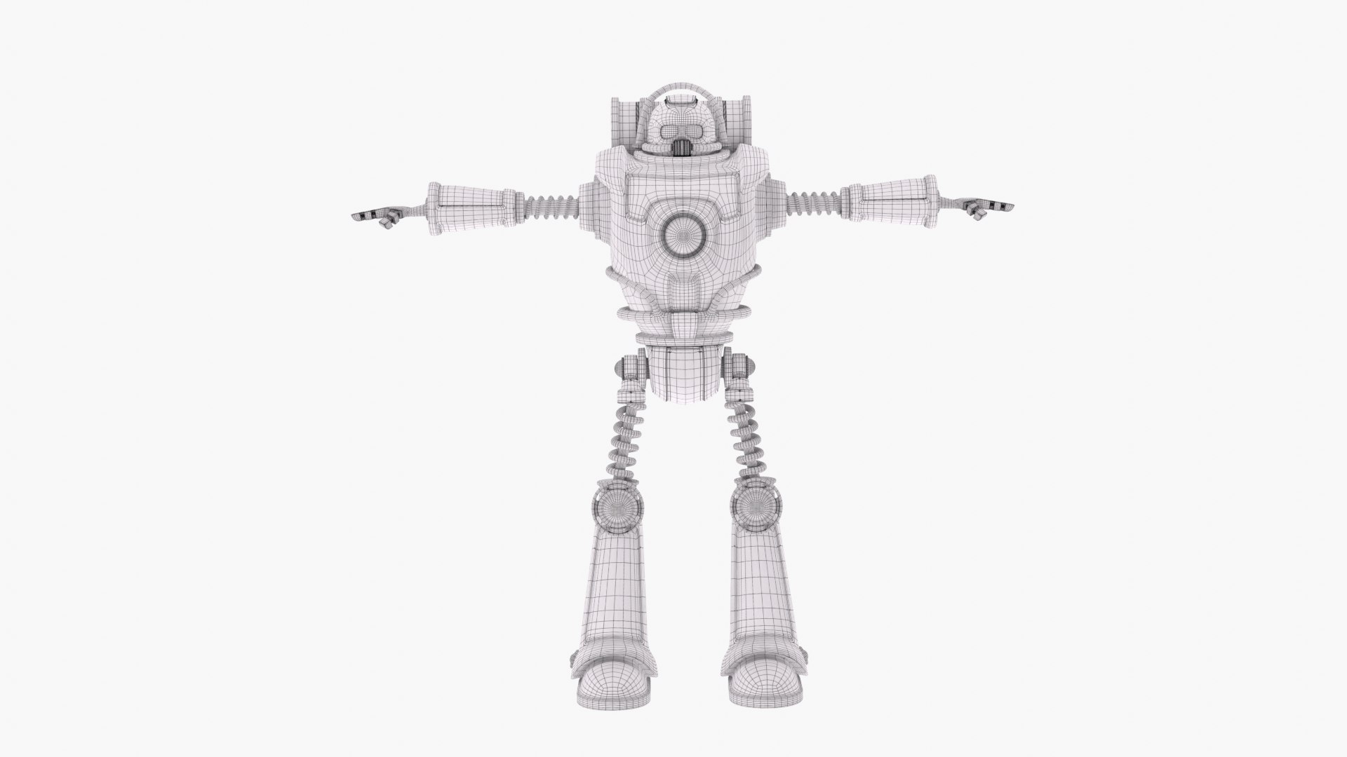 3D Model Steampunk Robot Rigged - TurboSquid 2277126