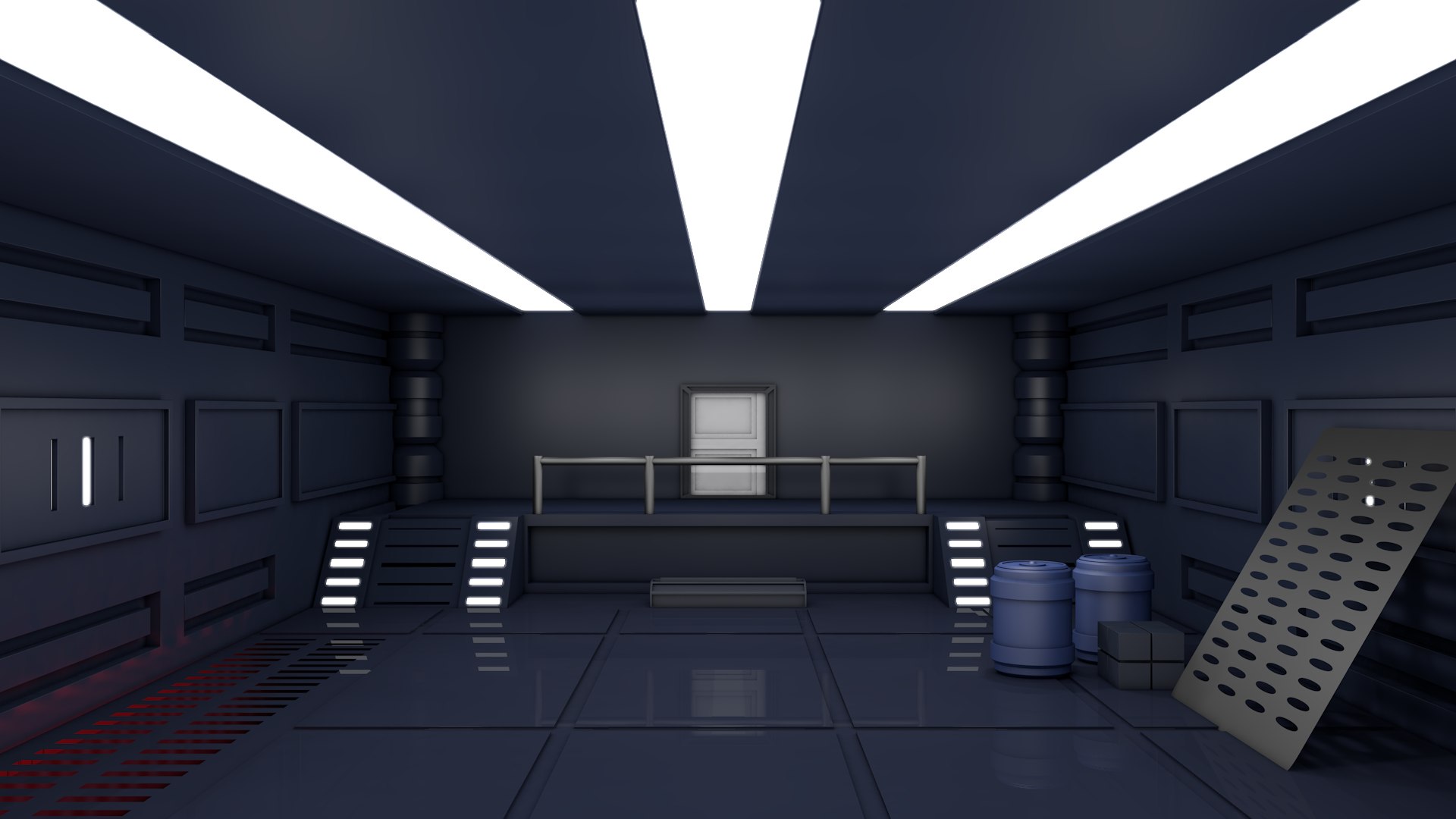 Sci Fi Room 3D - TurboSquid 1827079