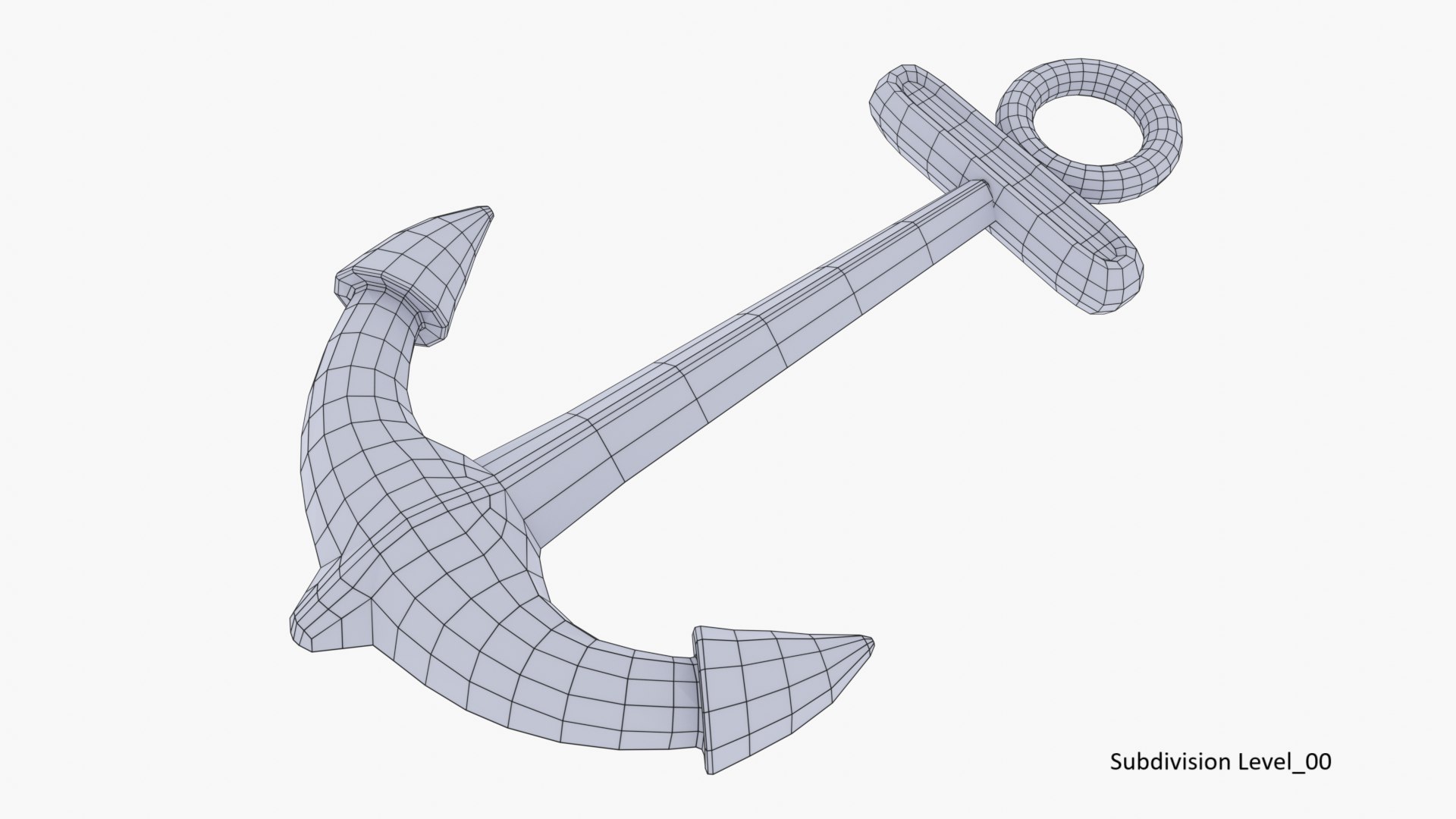 3D Model Ship Anchor - TurboSquid 2204937