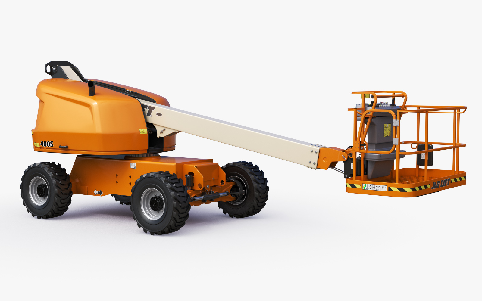 3D jlg 400s telescopic boom - TurboSquid 1359619