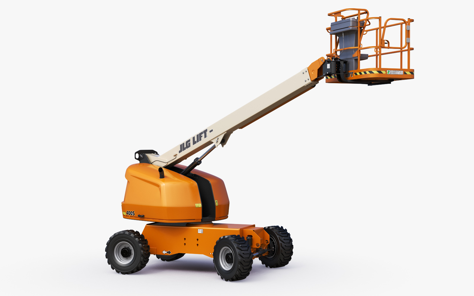 3D jlg 400s telescopic boom - TurboSquid 1359619