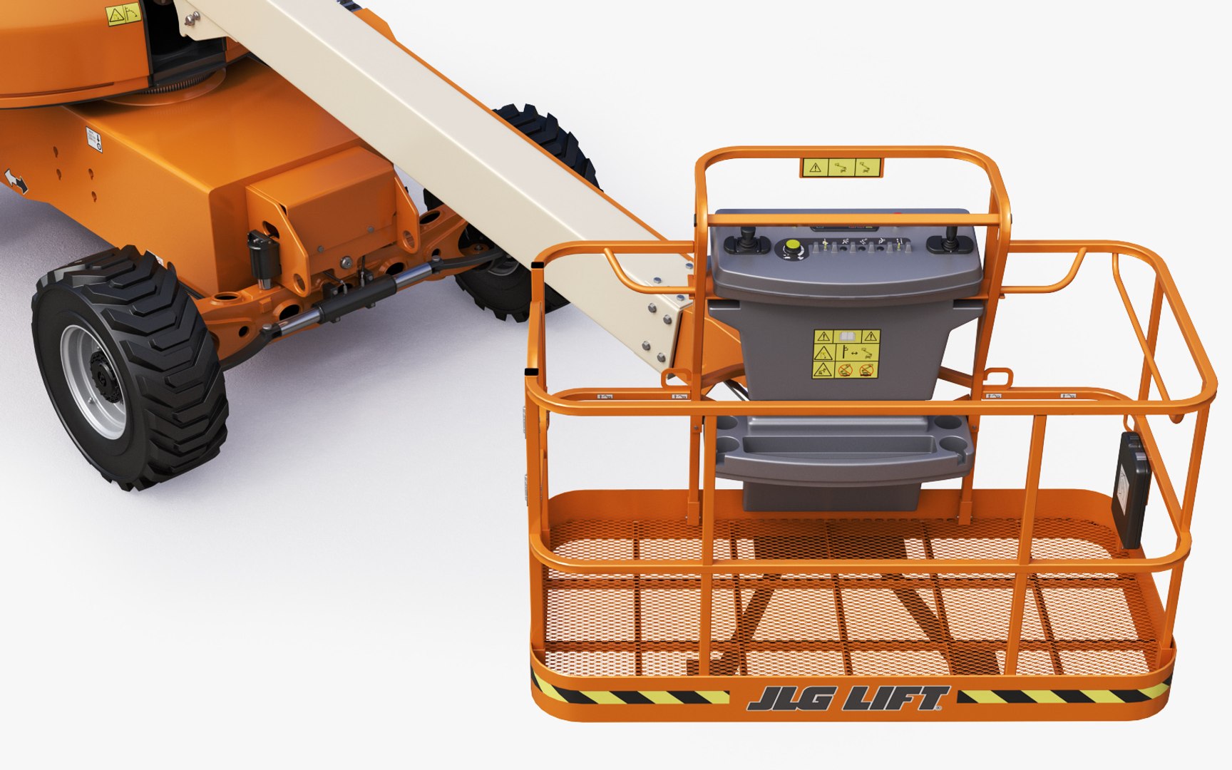 3D jlg 400s telescopic boom - TurboSquid 1359619