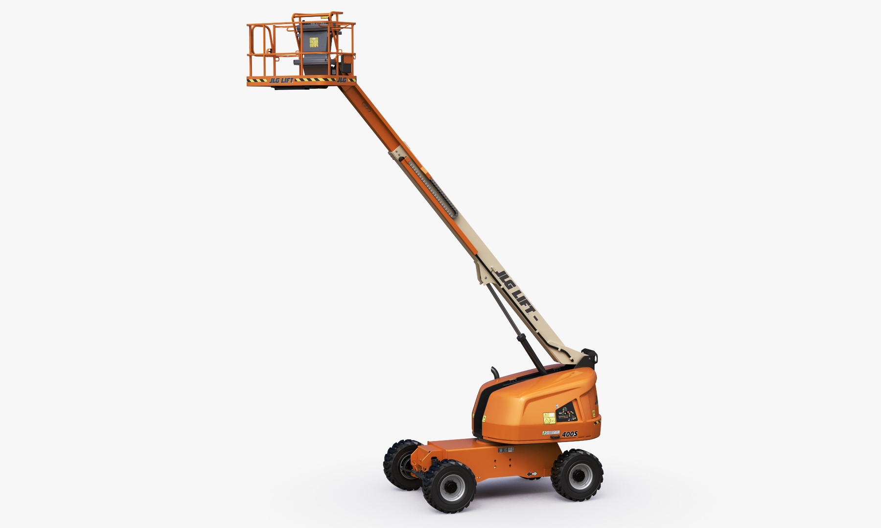 3D jlg 400s telescopic boom - TurboSquid 1359619