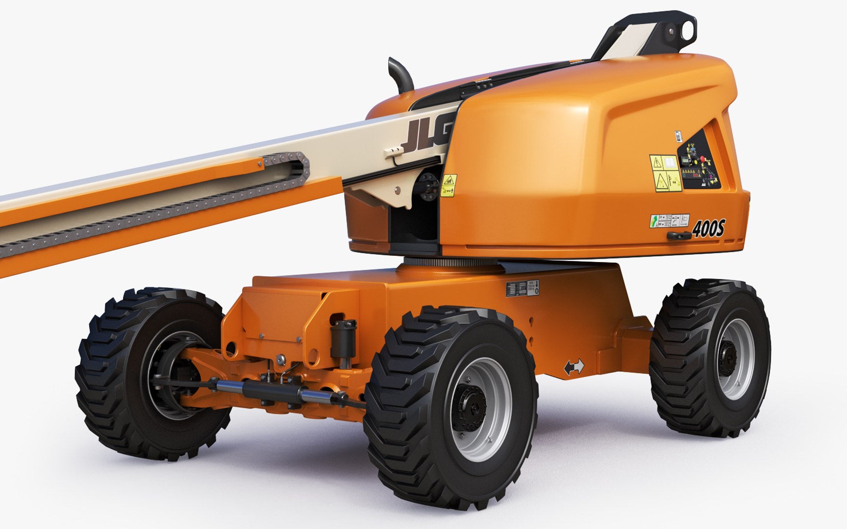 3D jlg 400s telescopic boom - TurboSquid 1359619