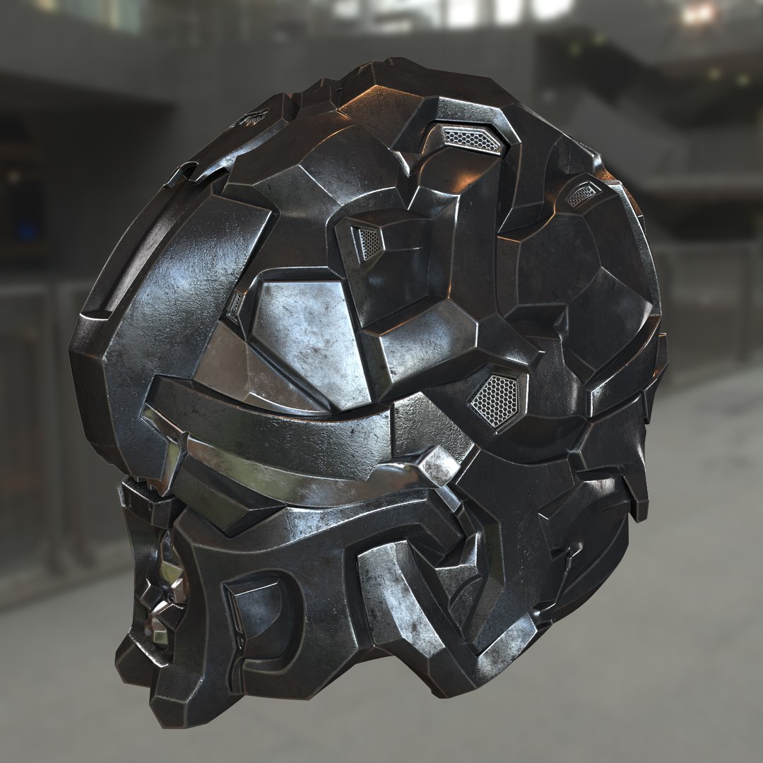 3d max helmet