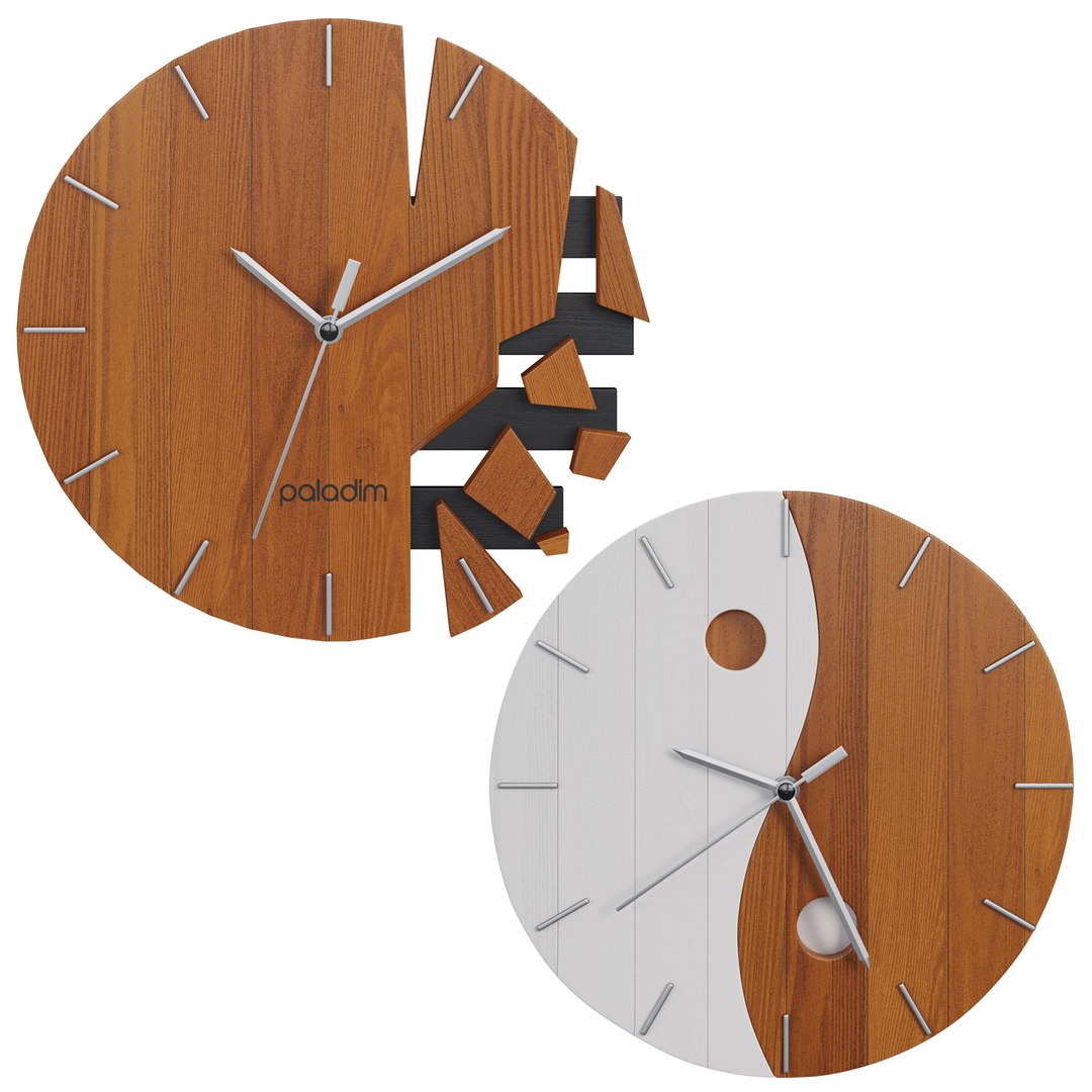 3D Wall Clock Paladim02 - TurboSquid 1826373